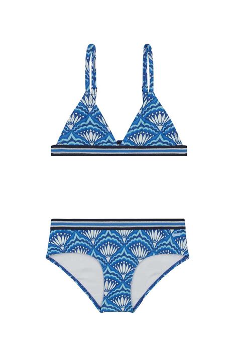 Shiwi Triangel Bikini Luna Blauwwit