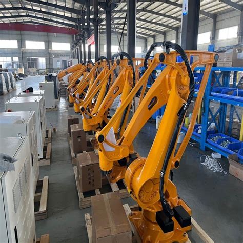 Advanced 4 Axis Industrial Robot Arm For Handling Palletizing And