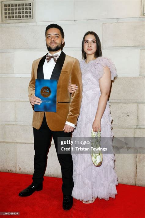 Rueben Joseph And Guest Attend The Whatsonstage Awards 2023 At Prince