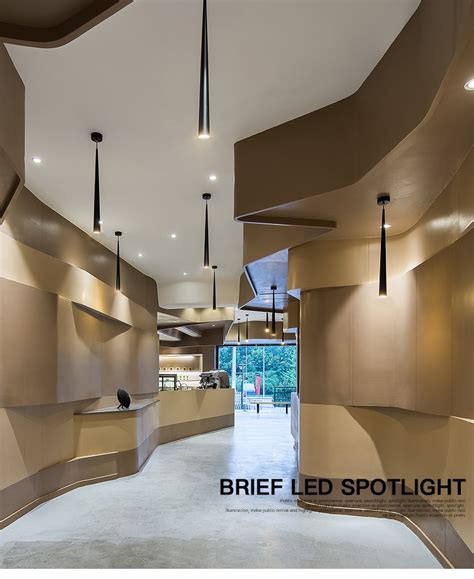 Led 바 카운터 원추형 작은 샹들리에 긴 실린더 원통형 스포트라이트 Ebuy7 샹들리에 스포트라이트