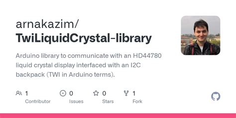 GitHub Arnakazim TwiLiquidCrystal Library Arduino Library To Communicate With An HD