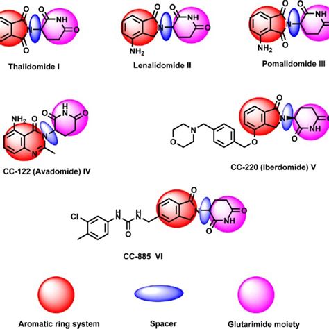 Reported Thalidomide Analogs Having The Same Pharmacophoric Features
