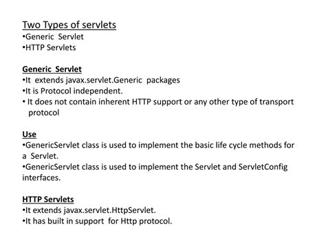 Ppt Java Servlets Powerpoint Presentation Free Download Id8873752