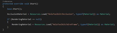 Default Hololens Toolkit Occlusion Script Turns Magenta