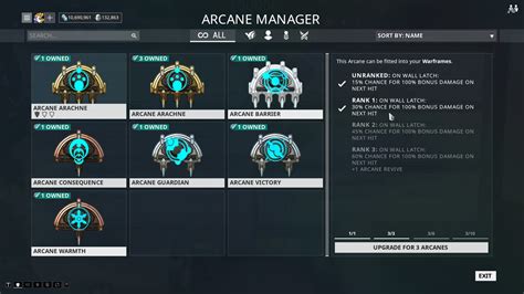 Arcane Enhancement Warframe Wiki