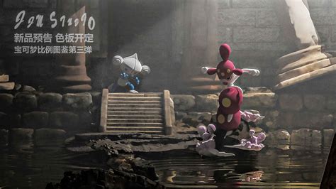 Evolution Of Medicham Set Pokemon Resin Statue Jjm Studio