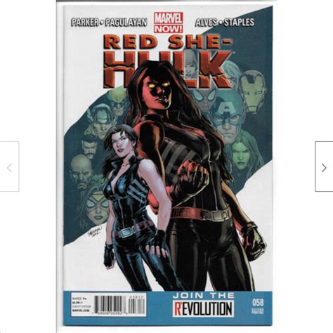 Red She Hulk 58 2nd Printing Variant 2012 ComicHub