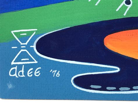 Lot Adee Bittany Dodge Hawk Dancer And Eagle Dancer Gouache And Tempera On Paper