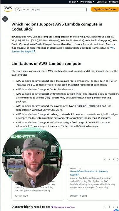 Did You Know Aws Codebuild Supports Lambda Youtube