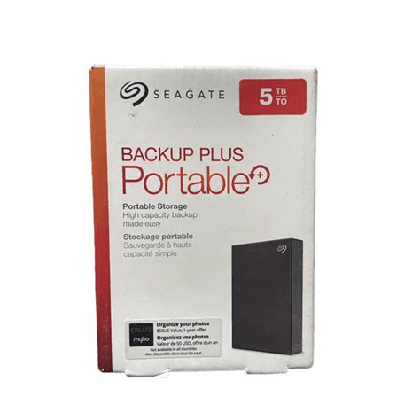 Buy Seagate Backup Plus Slim TB External HDD USB Black