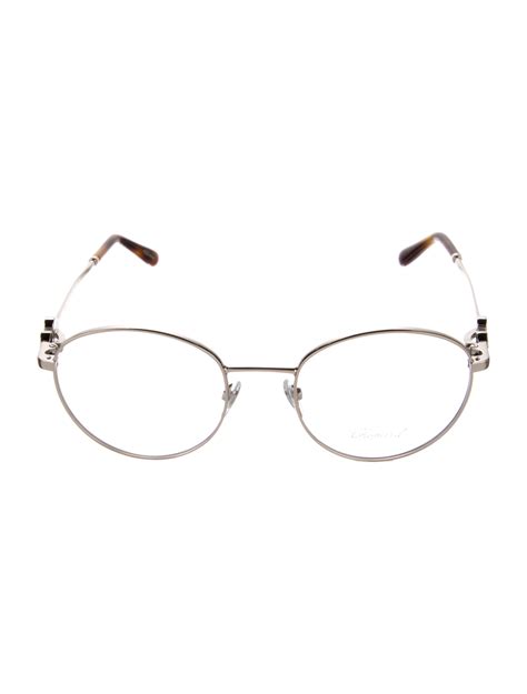 Chopard Round Eyeglasses Silver Eyeglasses Accessories Chp27191