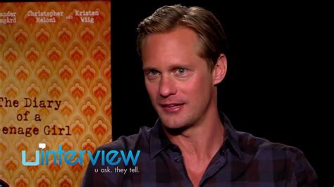 Alexander Skarsgard And Bel Powley On Shooting Sex Scenes For Diary Of