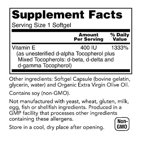 Medical Vitamin E Md 100 Capsules Doctors Made