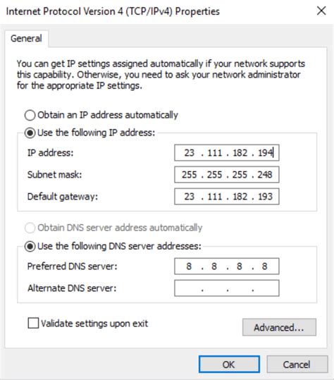 How To Configure TCP IP Settings In Windows Hivelocity Hosting