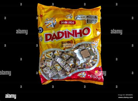 Traditional And Original Peanut Candy Known In Brazil As Dadinho Made