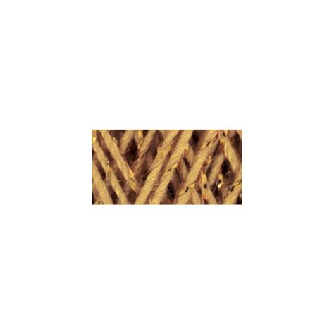 Crochet Cotton Metallic Gold 073650815683