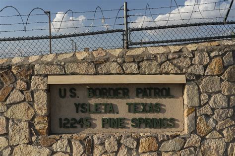 Person In Custody Shot At Border Patrol Station In El Paso