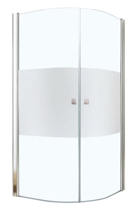 Mampara Frisco Mampara De Ducha 14 De Círculo 90x1945cm Vidrio
