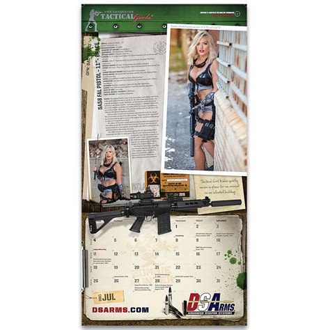 2021 Tactical Girls Calendar