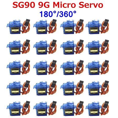 Arduino Analógico Micro Servo Motor Servomotor Toy Car Helicóptero Avião Modelos de