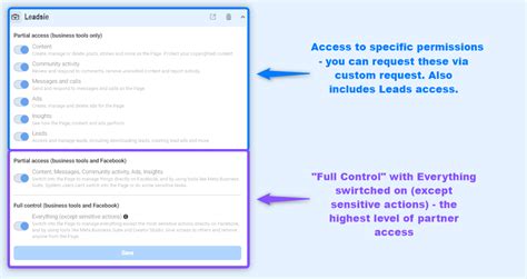 Facebook Page Access Highest Permission Level For Partners And How To Request Specific