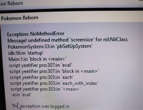 Suddenly I Can T Open My Game R PokemonReborn