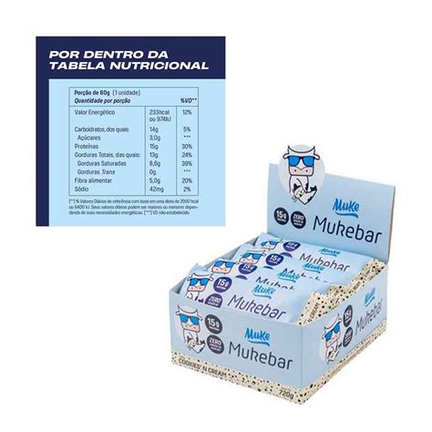 Mukebar Cookies N Cream 60g Mais Mumais Mu