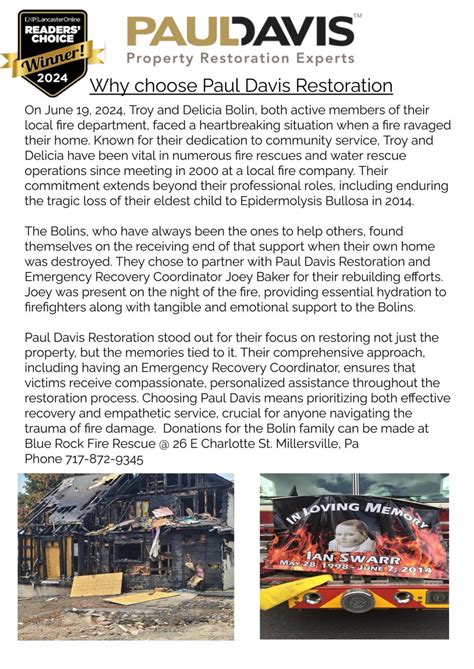 Christopher Pascoe On Linkedin Proud Of The Paul Davis Of Lancaster