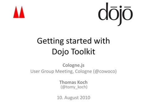 introduction to dojo ppt