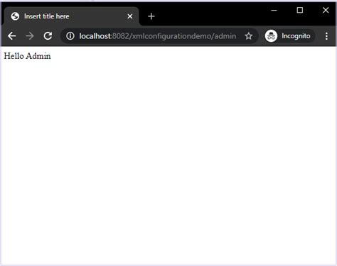 Spring Security Xml Configuration