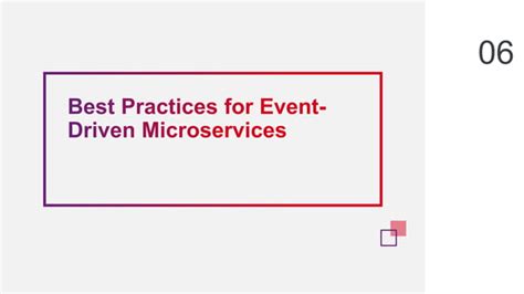 Event Driven Microservices Presentation Ppt