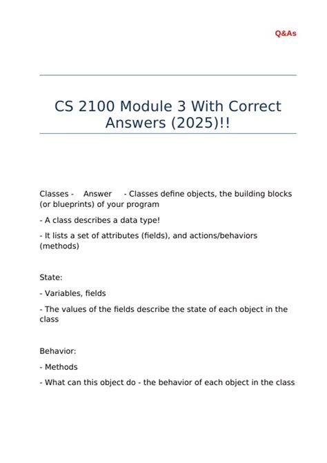 cs 2100 module 3 with correct answers 2025 cs 2100 stuvia us