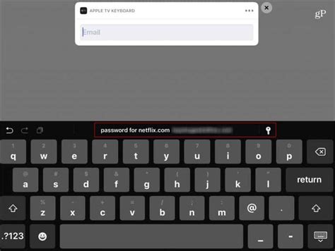 How To Use AutoFill On Apple TV And IOS Device For Easy Logins