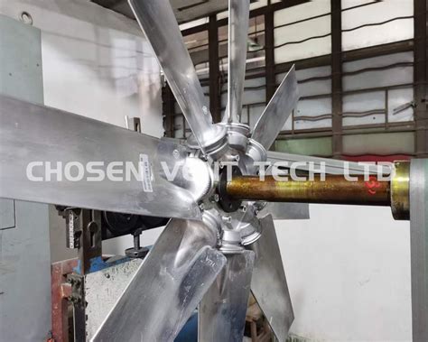 Aluminum Alloy Axial Impeller Angle Can Be Adjust High Performance