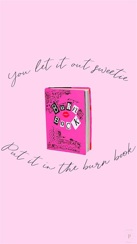 Mean Girls Burn Book Wallpaper