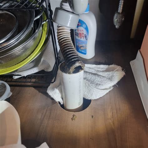 서초구 싱크대 하수구 막혔을때 자이 아파트 악취 거품 역류 뚫기 네이버 블로그