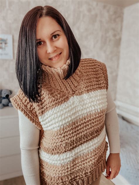 Как связать свитер из ализе пуффи руками для начинающих пошагово 97 фото