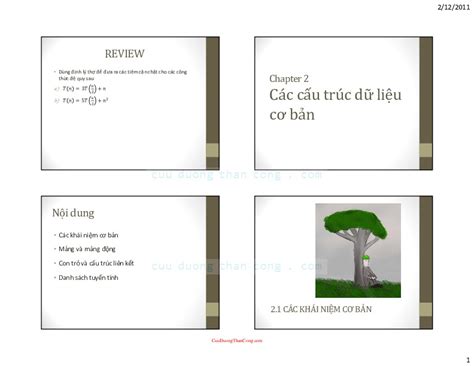 Pdf C U Tr C D Li U V Gi I Thu T H B Ch Khoa Hn Ths Nguy N Duy