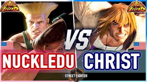 Sf6 🔥 Nuckledu Guile Vs Chris Tatarian Ken 🔥 Street Fighter 6 Youtube
