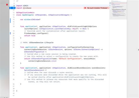Xcode No Such Module Firebase General Discussion Codecrew Community