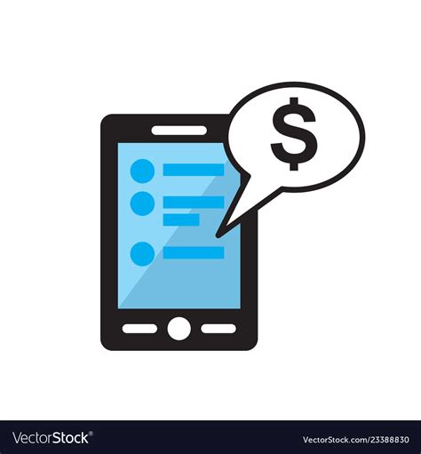 Finance Report Icon On White Background Royalty Free Vector