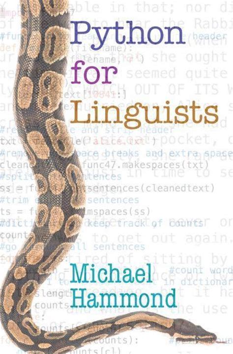 Python For Linguists Ebook Michael Hammond 9781108658768 Boeken