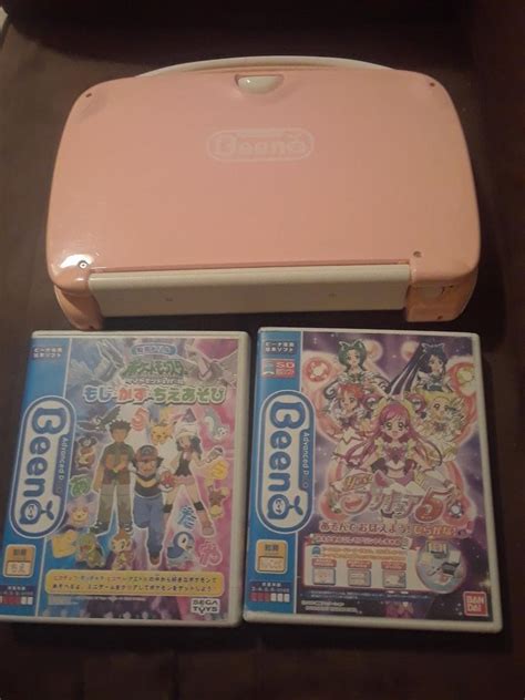 Sega Pico Beena With Games Pokemon Precure Pretty Cure 1969750412