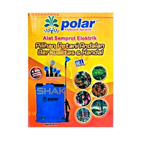 Jual Knapsack Sprayer Alat Semprot Tangki Polar Elektrik Liter Shopee Indonesia
