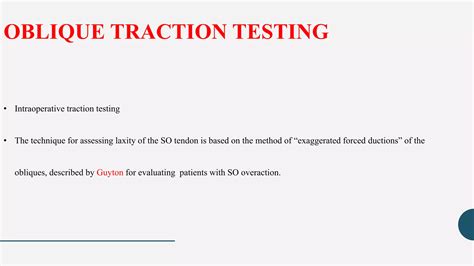 Forced Duction Test PPT
