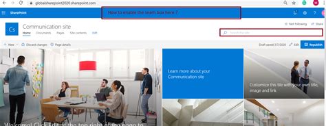 Configure Sharepoint Search Box In Office 365 Suite Bar Step By Step Global Sharepoint