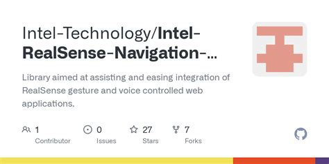 Github Intel Technologyintel Realsense Navigation Library Library Aimed At Assisting And