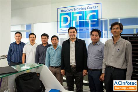 Acinfotec จัดอบรมหลักสูตร Chfi ให้แก Datacom Training Center ที่ลาว
