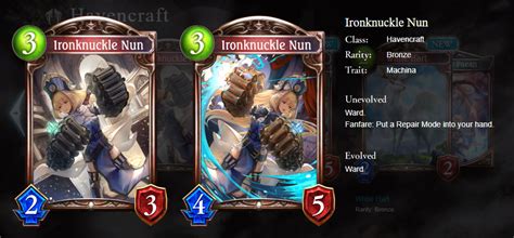 Steel Rebellion Card Reveal Chart R Shadowverse