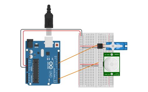 circuit design session 15 servomotor and presence sensor components